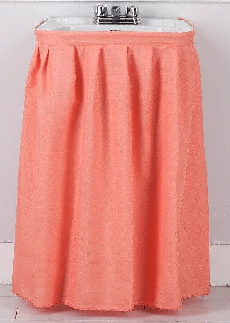 Fabric Sink Skirt Mosaic Stitch Red Dress Diamond Stitch Fabric Sink ...